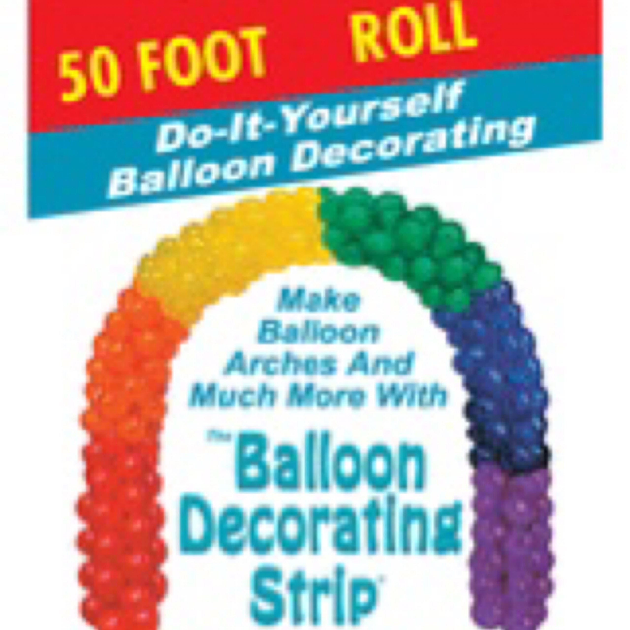 Balloon Decorating Strip 50' | Bubbles of Joy